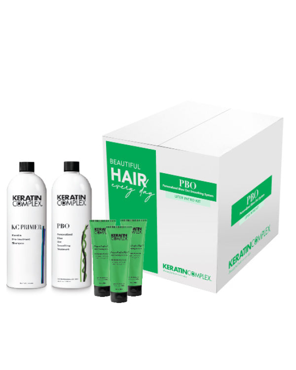 PBO Personalized Blow Out® Smoothing Treatment System – Keratin Complex