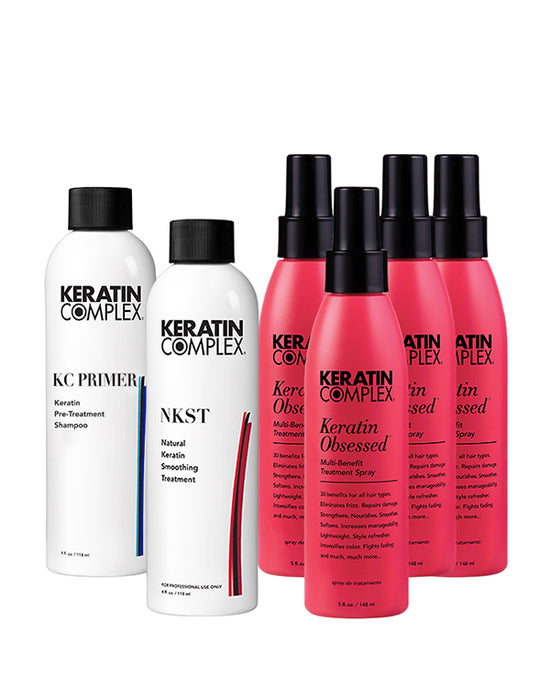 NKST Natural Keratin Smoothing Treatment System – Keratin Complex